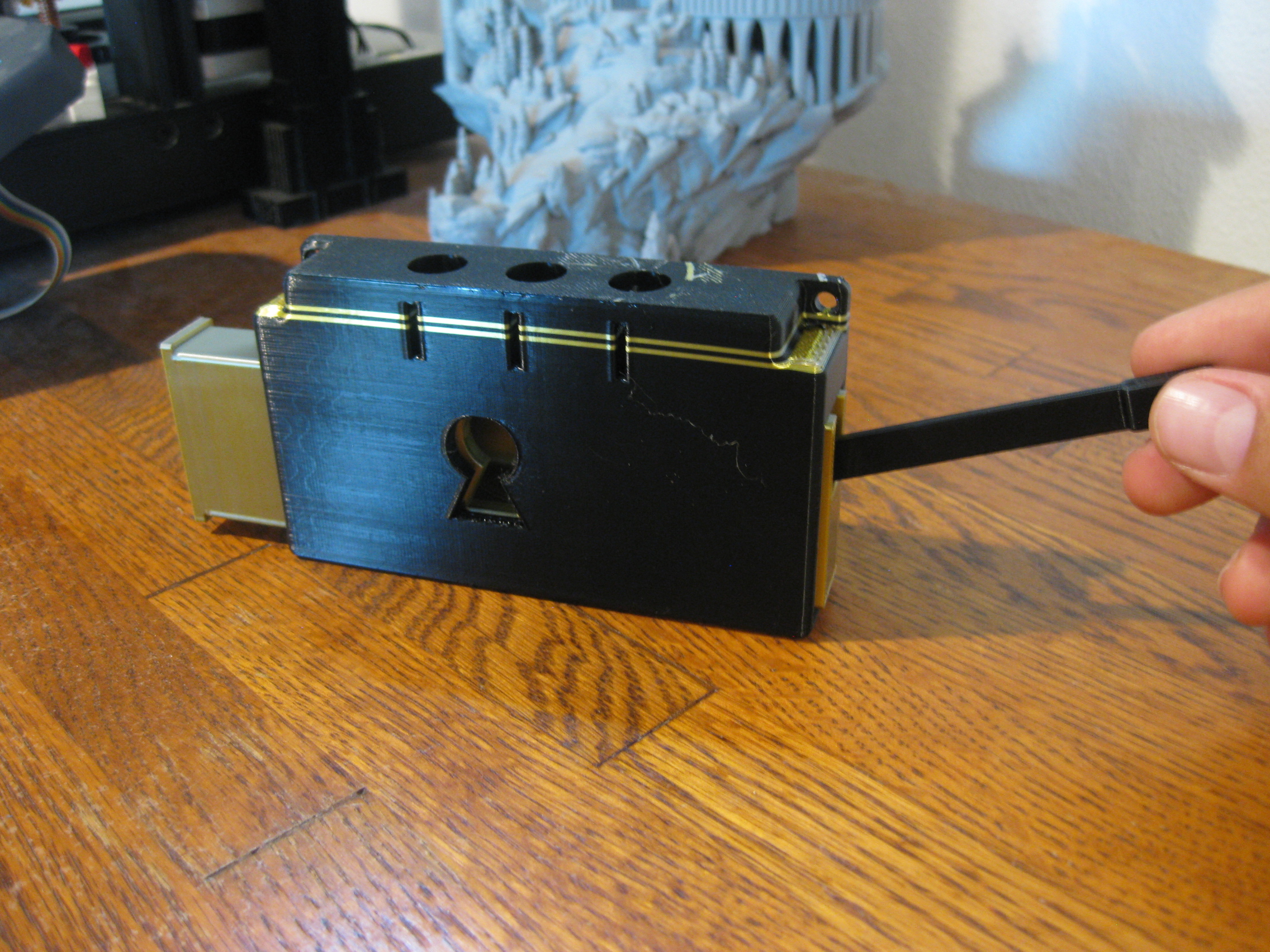 Bolt Lock and Key Print in Place by wimillie | Download free STL model ...