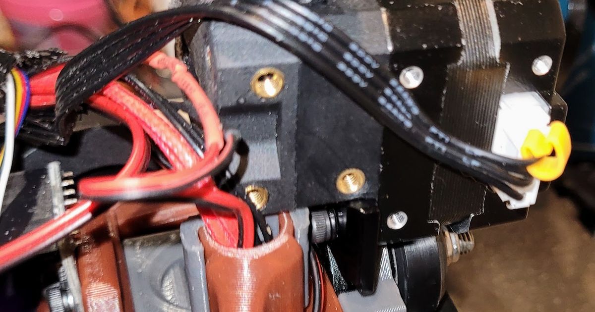 Manta MK2 Creality Sprite Extruder Rear Mounting Plate by S. Lee ...