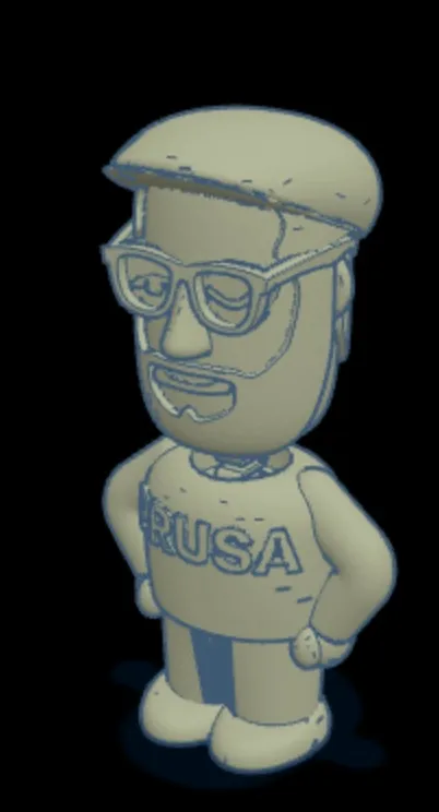 Mini Joe Prusa bobble head by Master Gadget | Download free STL model ...