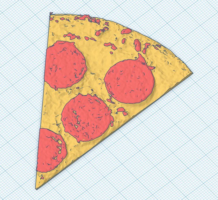 Pizza slice for pranks by OlleAdventure | Download free STL model ...