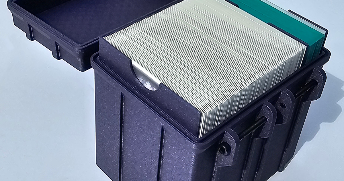 MTG Commander 120+ Rugged Deck Box w/ Dividers by Ilias06 | Download ...