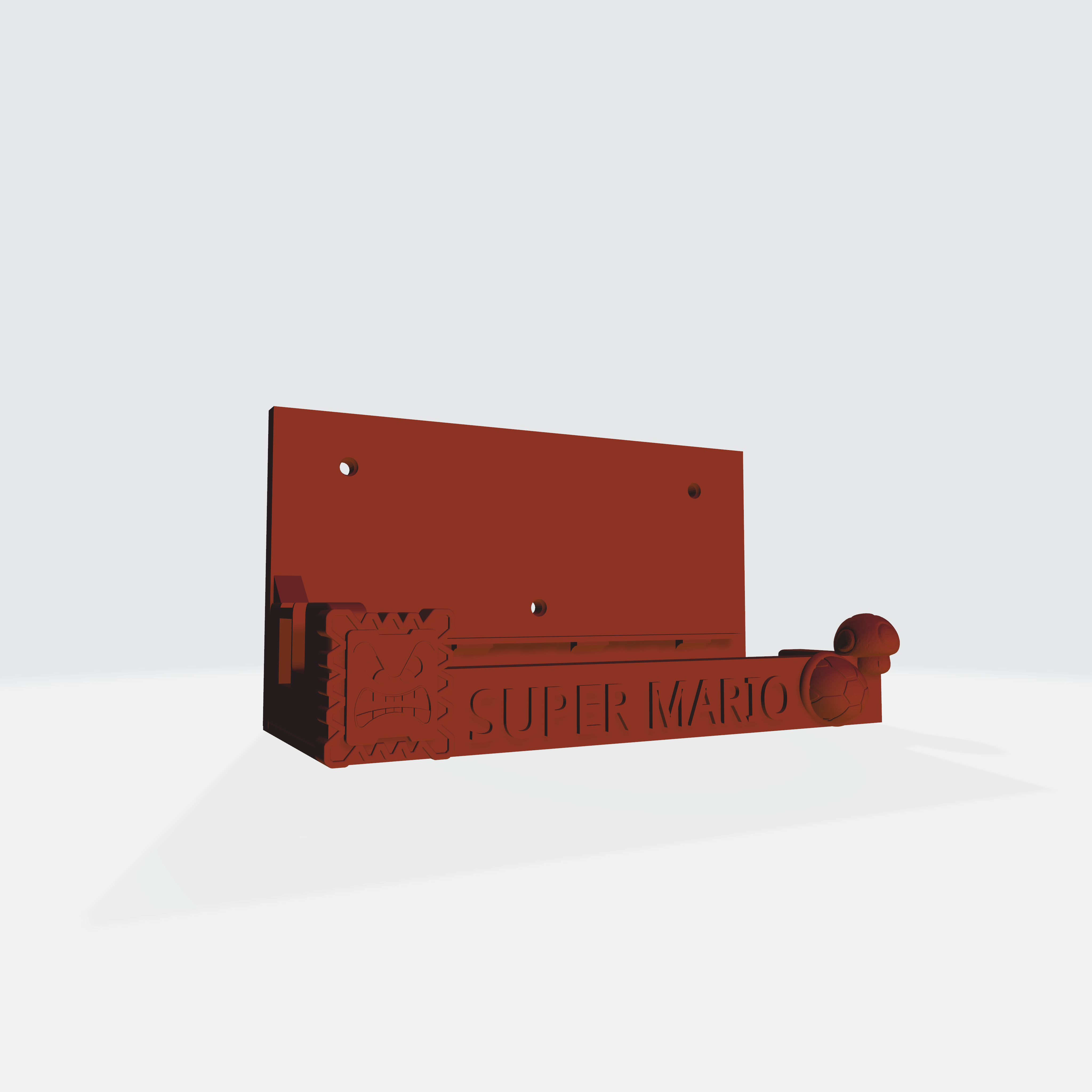 Super Mario Switch Wall Mount by Blakesmakes3d | Download free STL ...