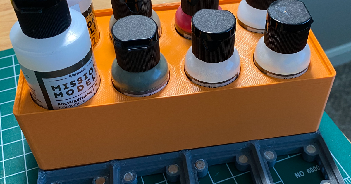 Mission Model Paint Gridfinity Bin by MacModeler | Download free STL ...