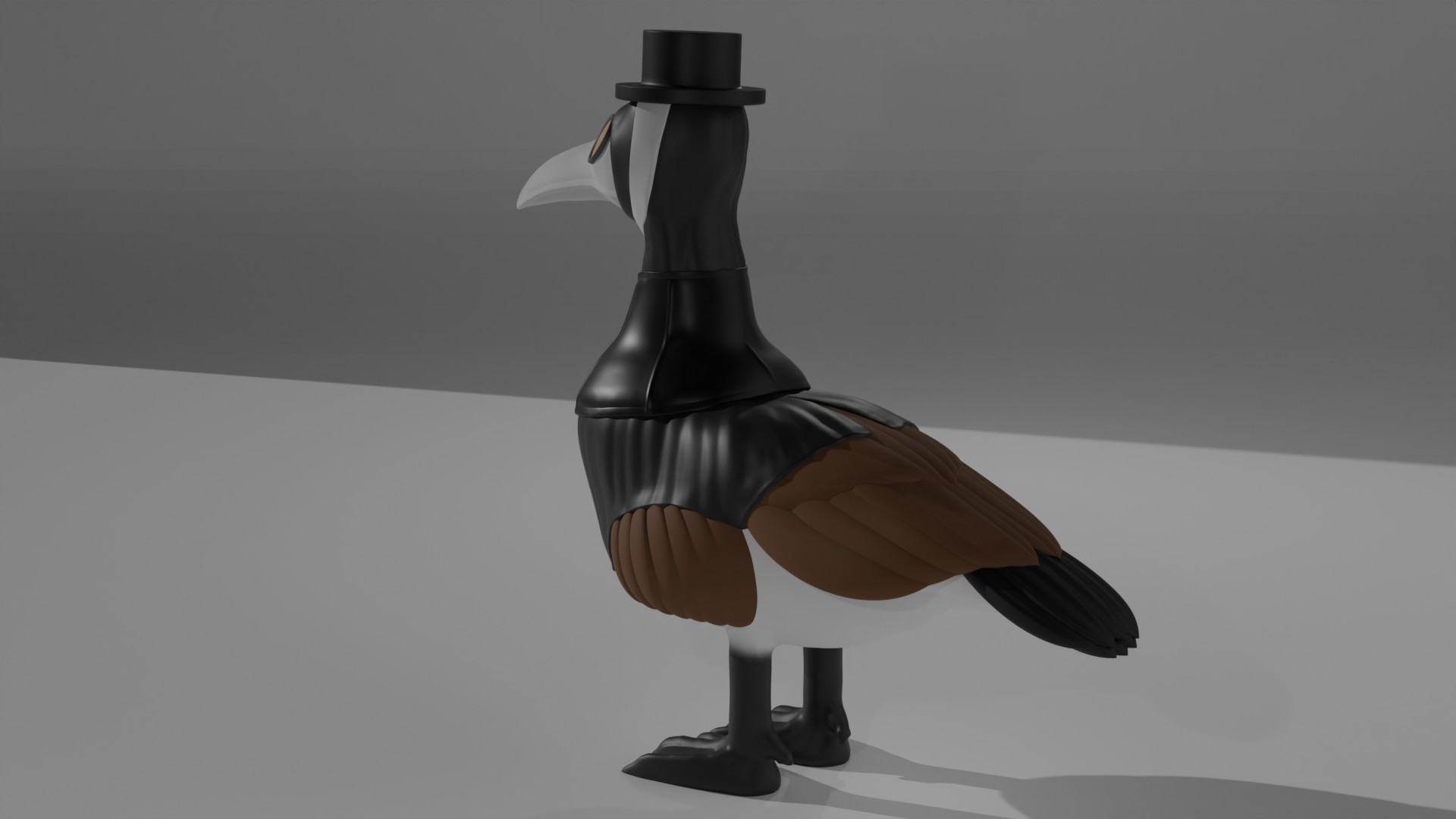 Canadian Plague Doctor Goose by Scenestruck Art | Download free STL ...