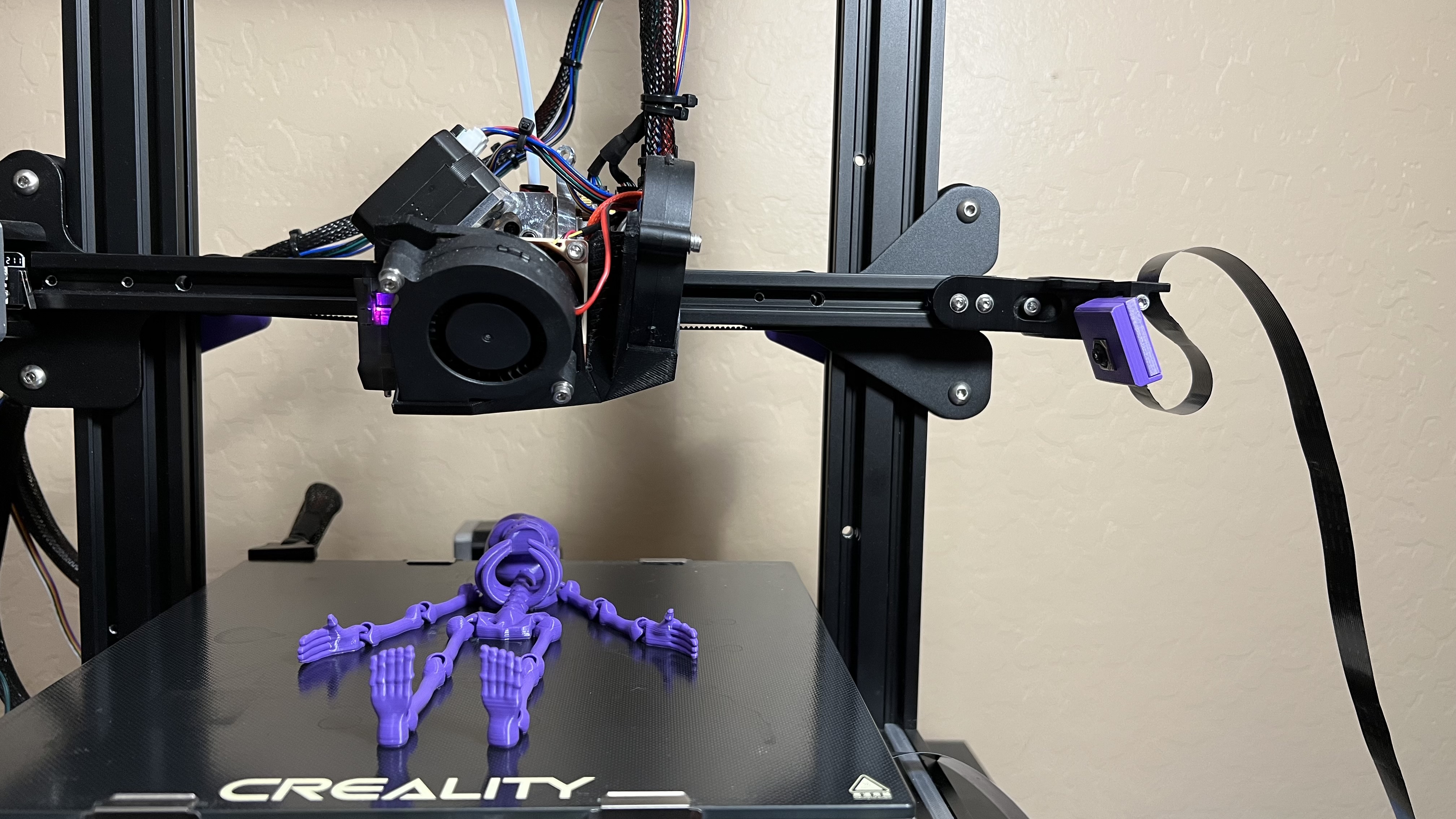 Custom X-Axis Pi Camera Mount & Tensioner for Ender 3 / Ender 3 Pro by ...