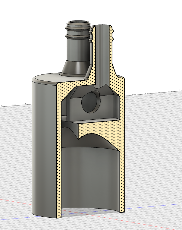 Wall insert for dryer waste water by dz0ny | Download free STL model ...