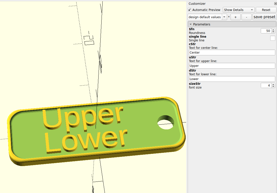 Parametric Key Tag by Nicolau Lod | Download free STL model ...