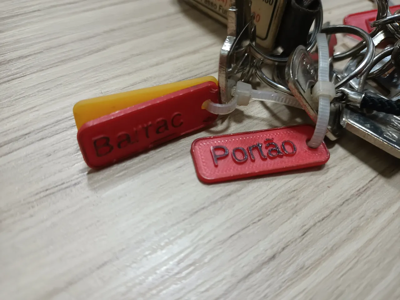 Parametric Key Tag by Nicolau Lod | Download free STL model ...