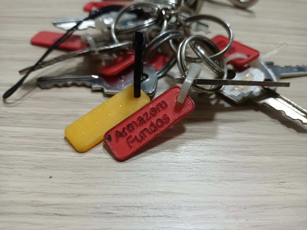 Parametric Key Tag by Nicolau Lod | Download free STL model ...