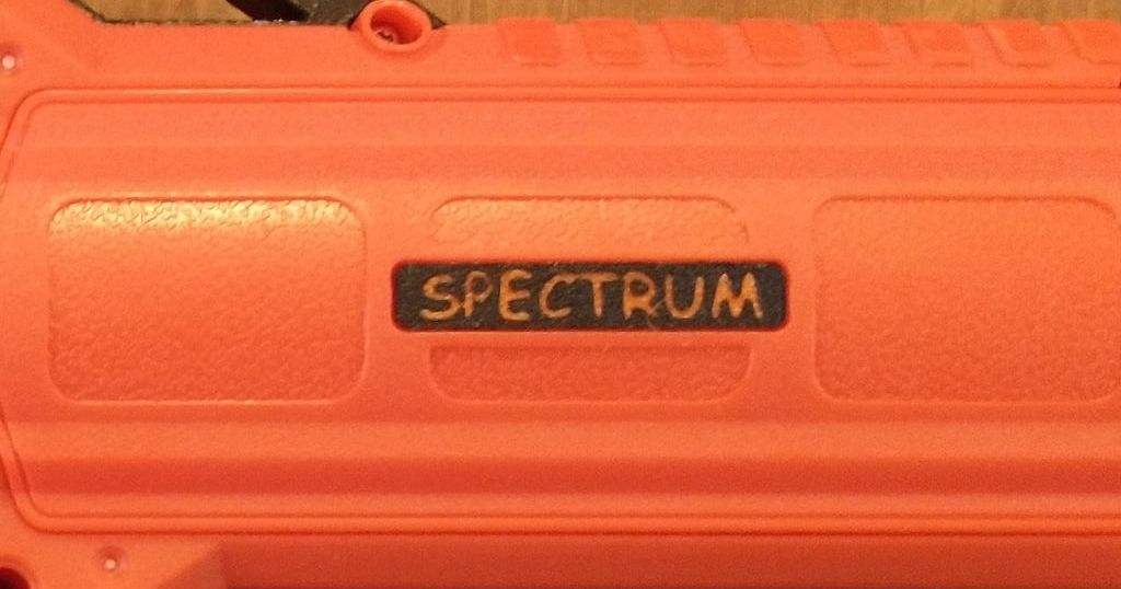 Spectrum Rear Plate by Fidget Foam | Download free STL model ...