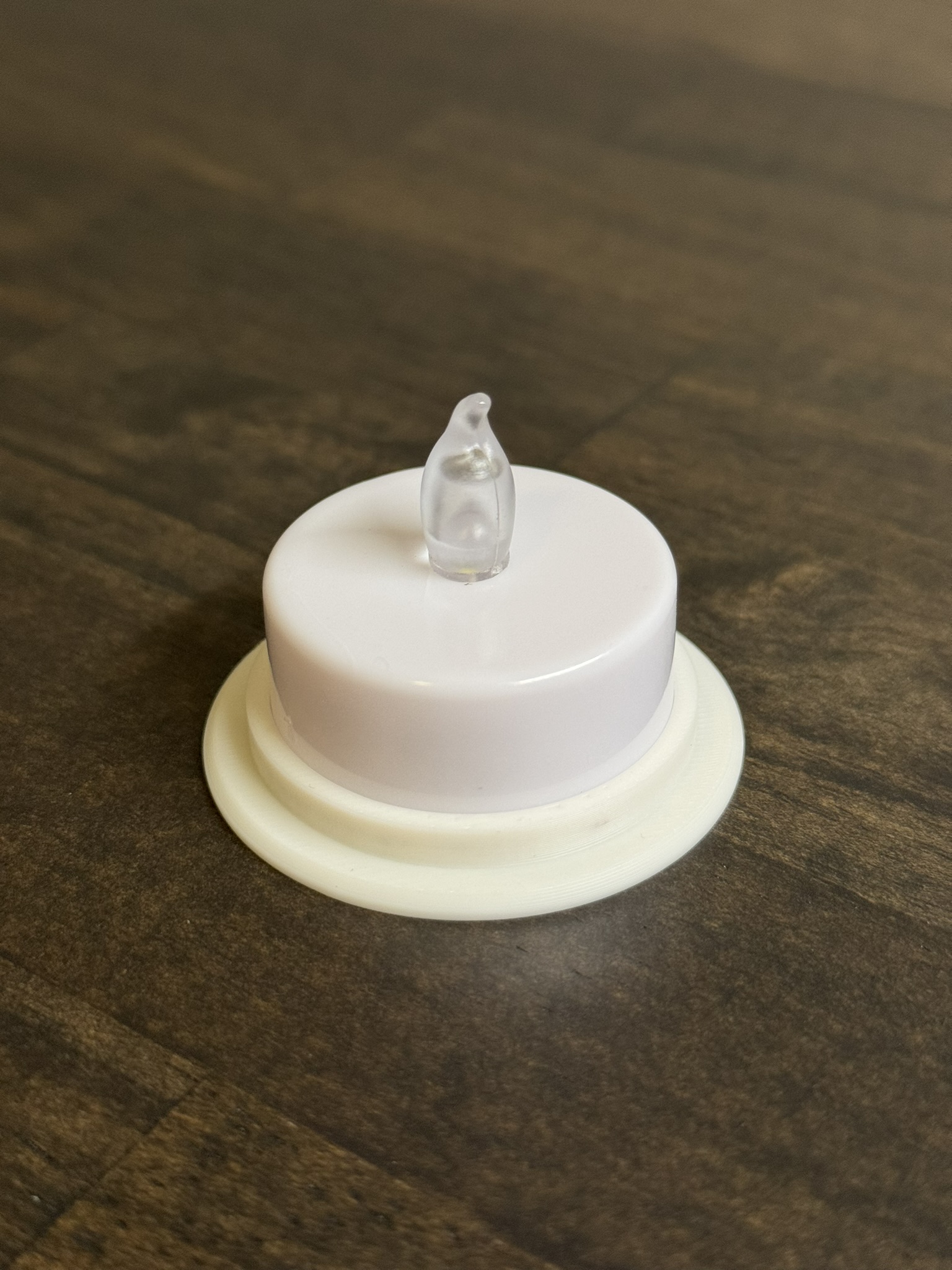 Glowing Ghosts Tea Light Plug by mumbles | Download free STL model ...