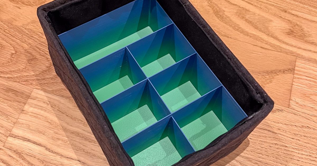 Parametric divider for boxes by stefanlitter | Download free STL model ...