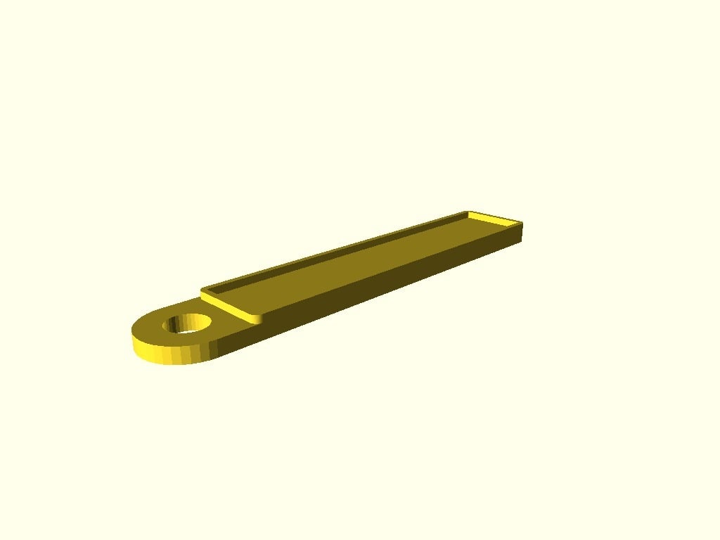 Customizable Name/Registration Plate Keyring by Andrew Bowen | Download ...