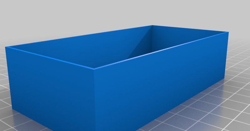 Customizable box by Ranger6 | Download free STL model | Printables.com