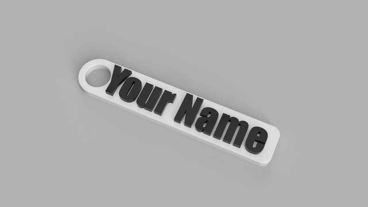 Name Tag by Creatorsmotion | Download free STL model | Printables.com