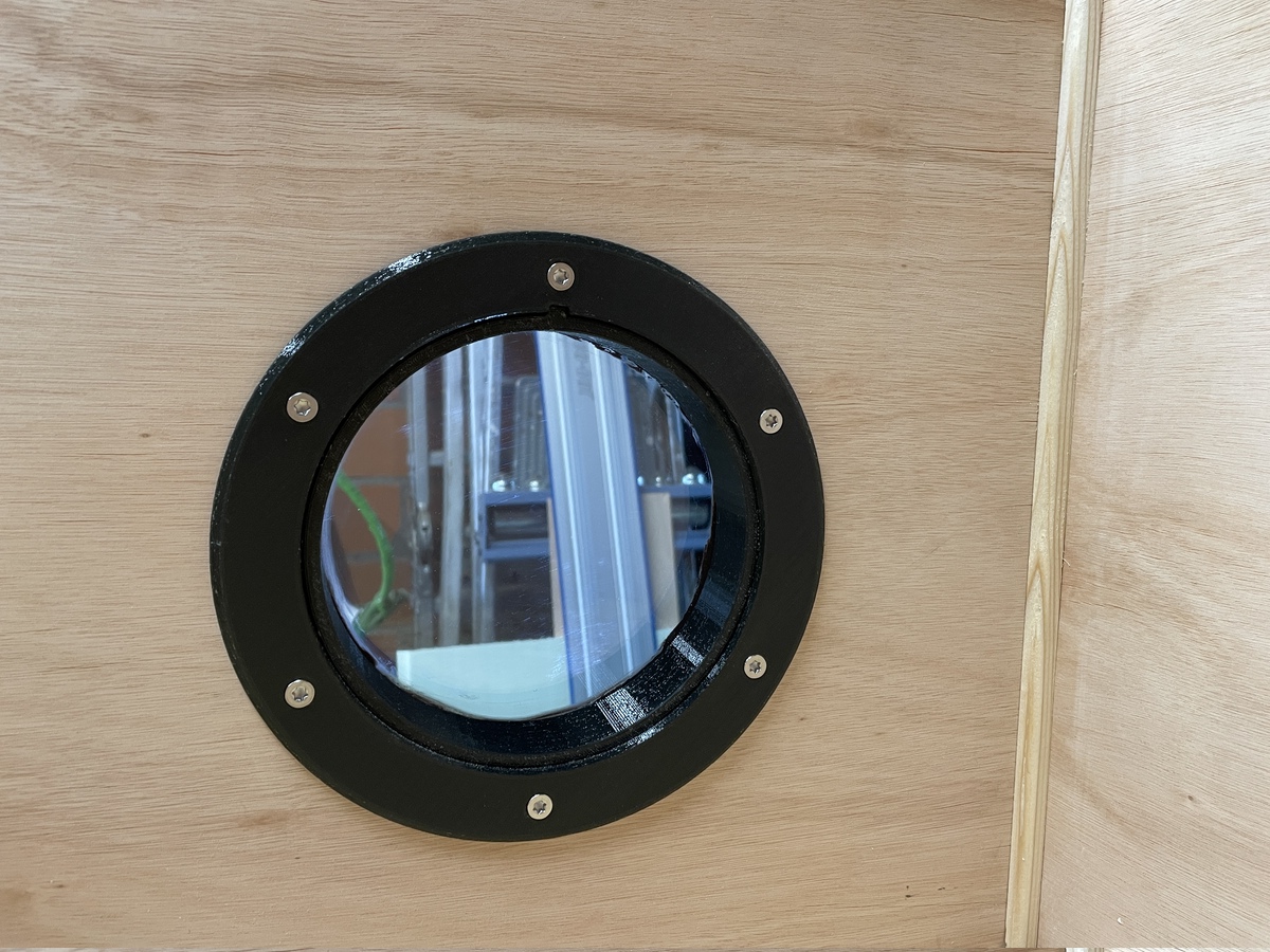 Small porthole style window by lewosh | Download free STL model ...