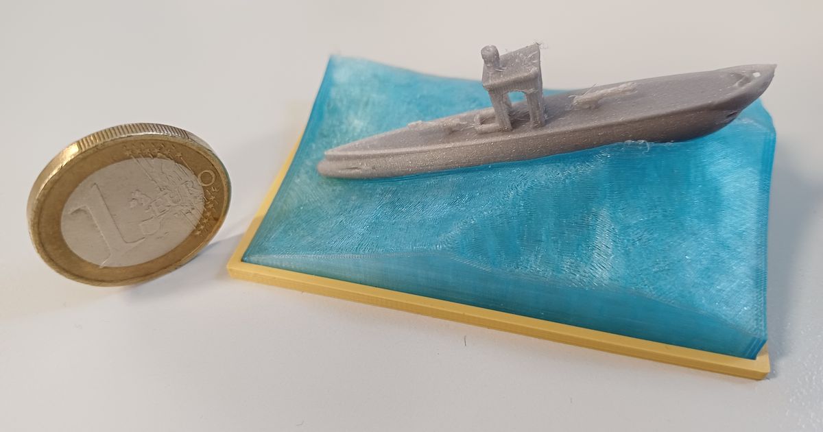 Waves for u-benchy by TheAlbinoGiraffe by User0180 | Download free STL ...