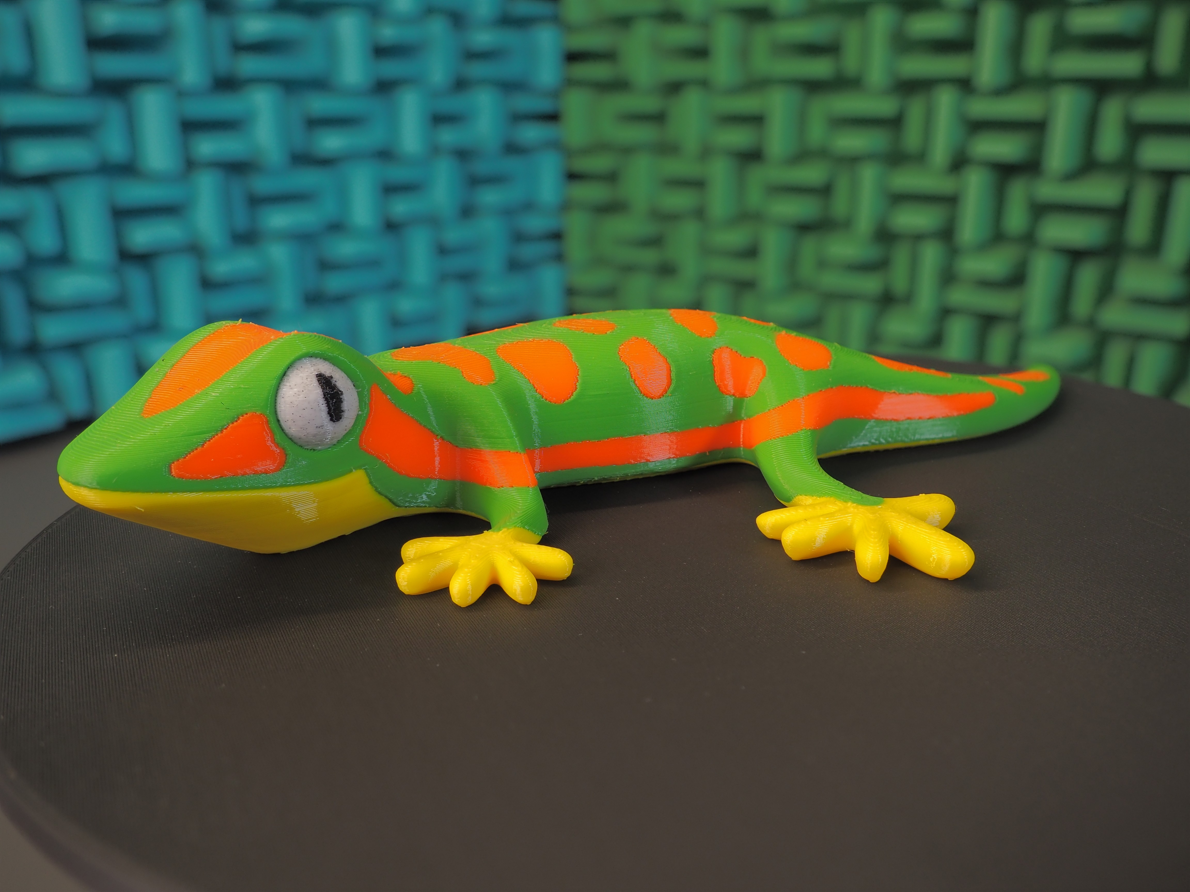 Gecko Multimaterial | Multicolor | MMU by Extrutim | Download free STL ...
