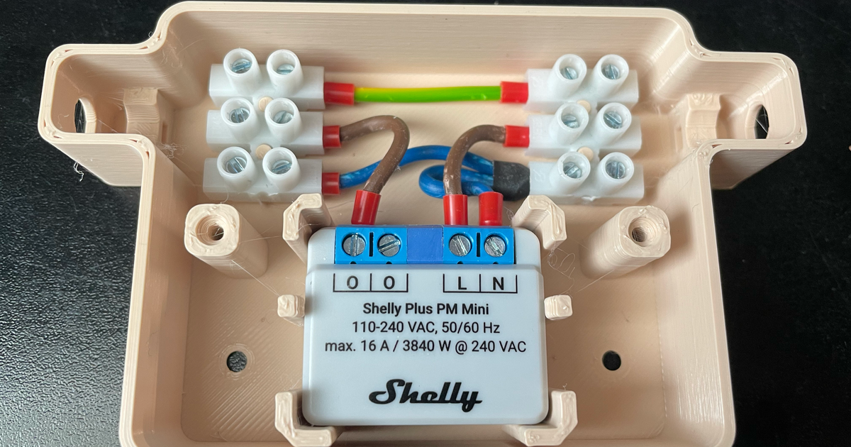 Shelly PM Mini case by Pixelmagic | Download free STL model ...