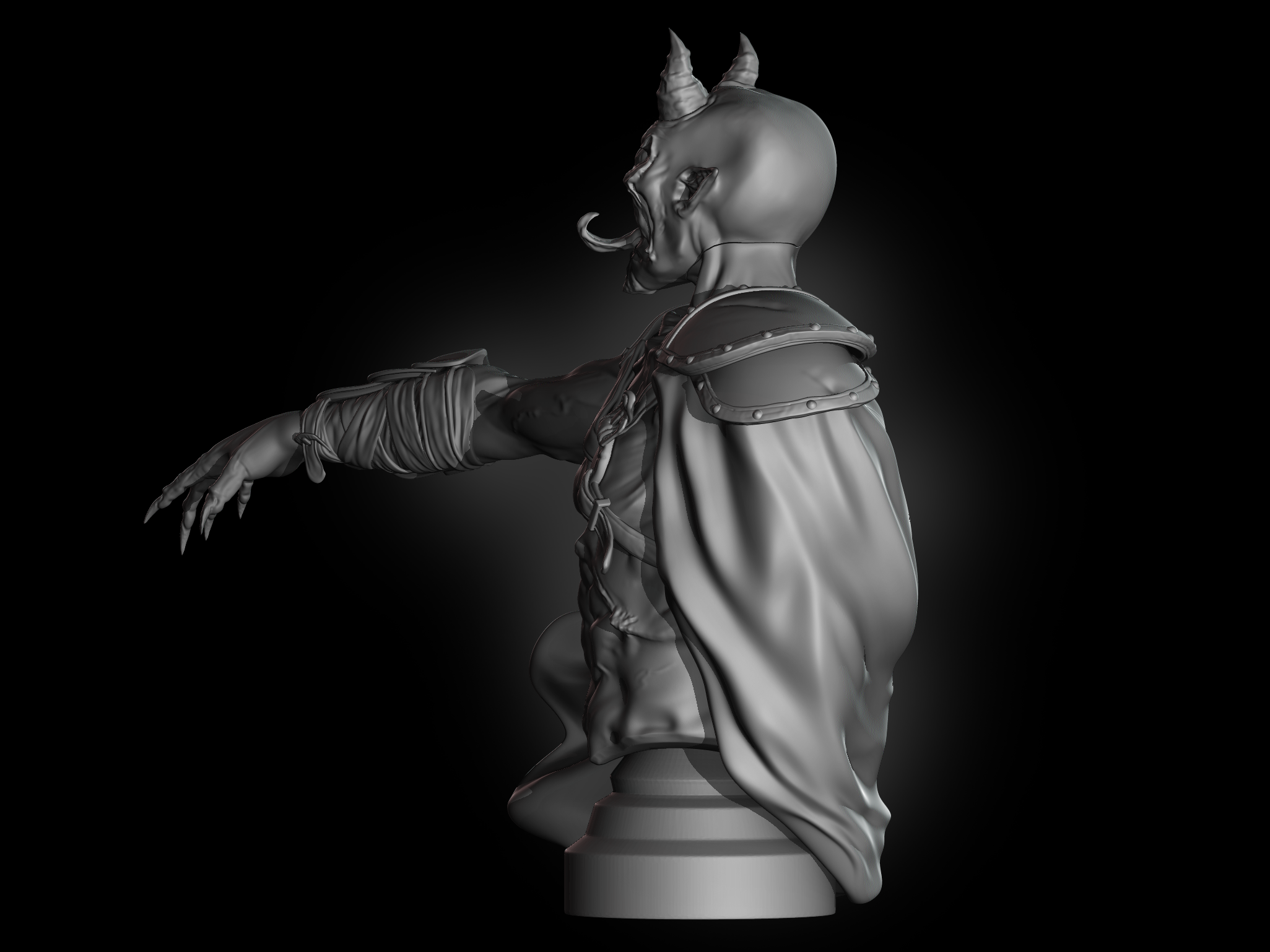 Demon Leader by Lu Lupulus | Download free STL model | Printables.com