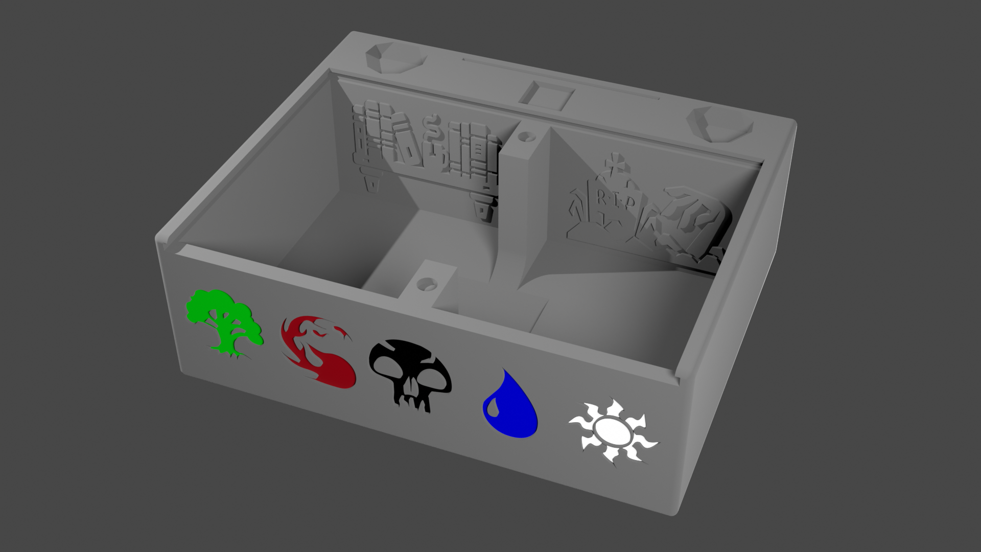 MTG: Battle Storage (Deck Box & Battle Tray) by Daedalik | Download ...