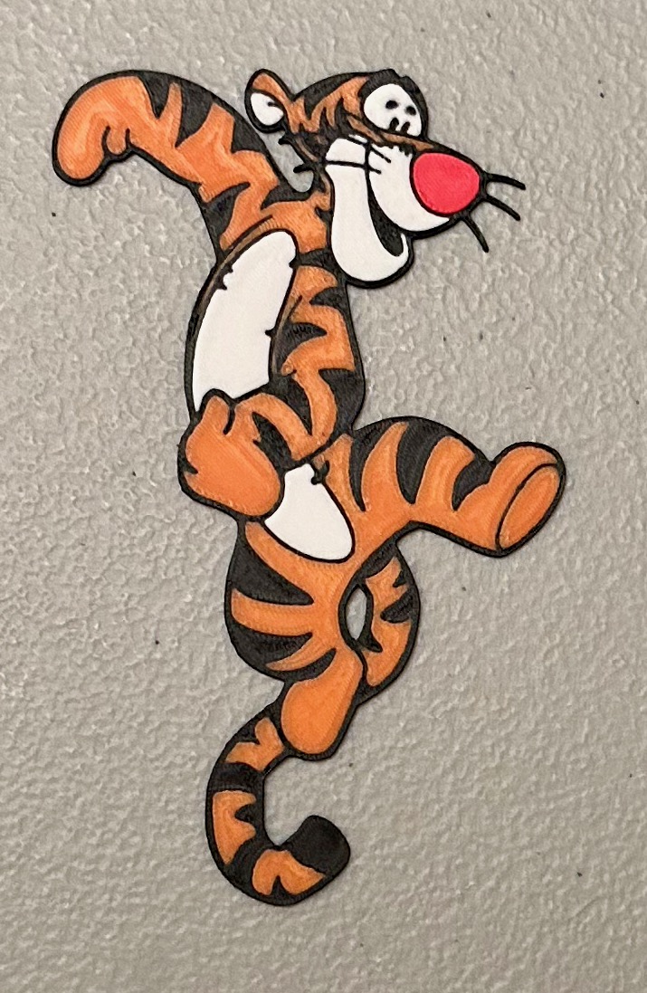 Multicolor Tigger Magnet por wotfan69 | Descargar modelo STL gratuito ...