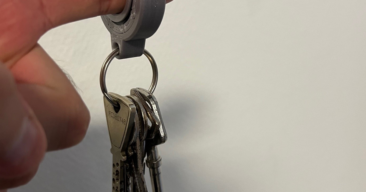 BEARING FIDGET KEYCHAIN by LU_technic | Download free STL model ...