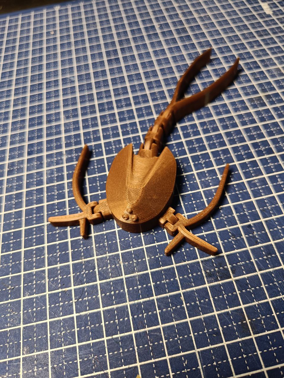 Print in place articulated flexi cartoon triops model by ikilledmypc ...