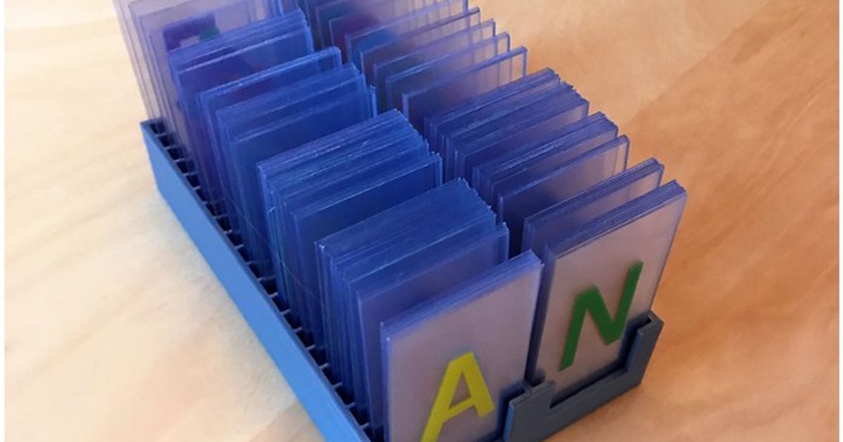 Lightbox Letter Storage by FireDog | Download free STL model ...