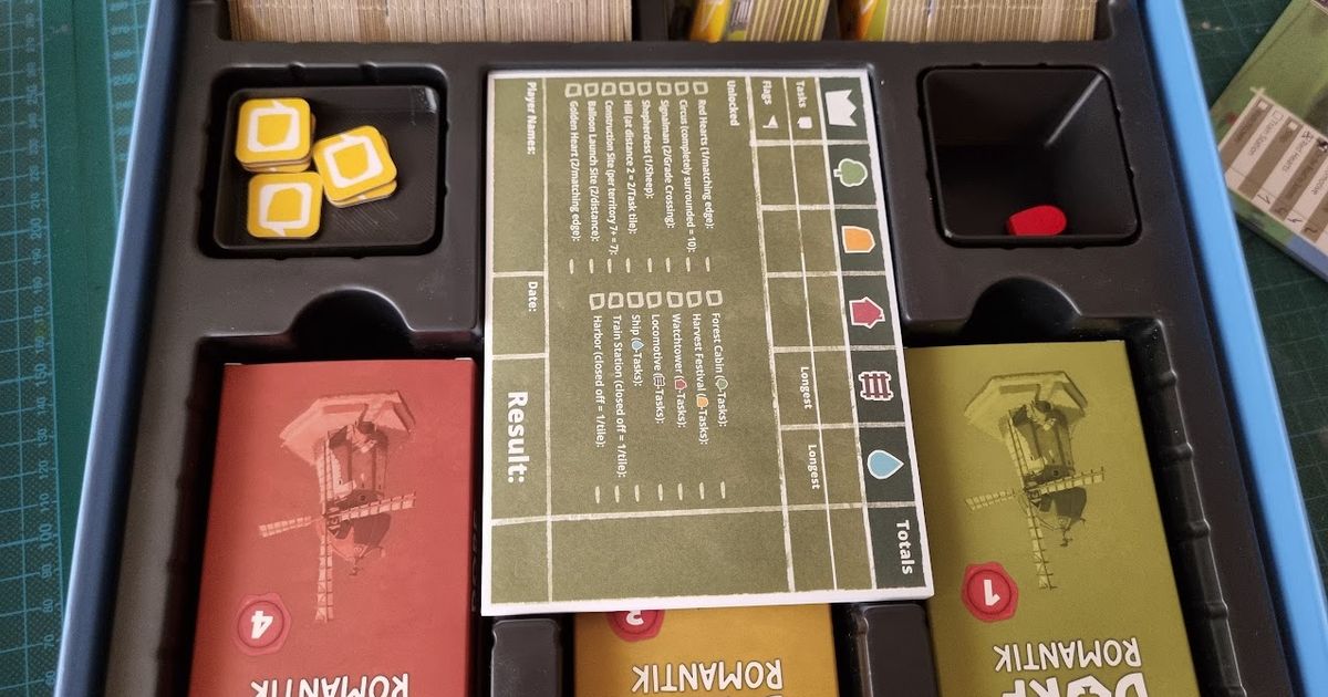 Dorfromantik token trays by Qualith | Download free STL model ...