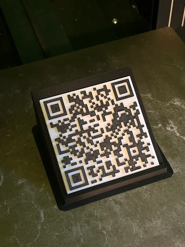 Customizable Wi-Fi QR code by Kaleb08 | Download free STL model ...