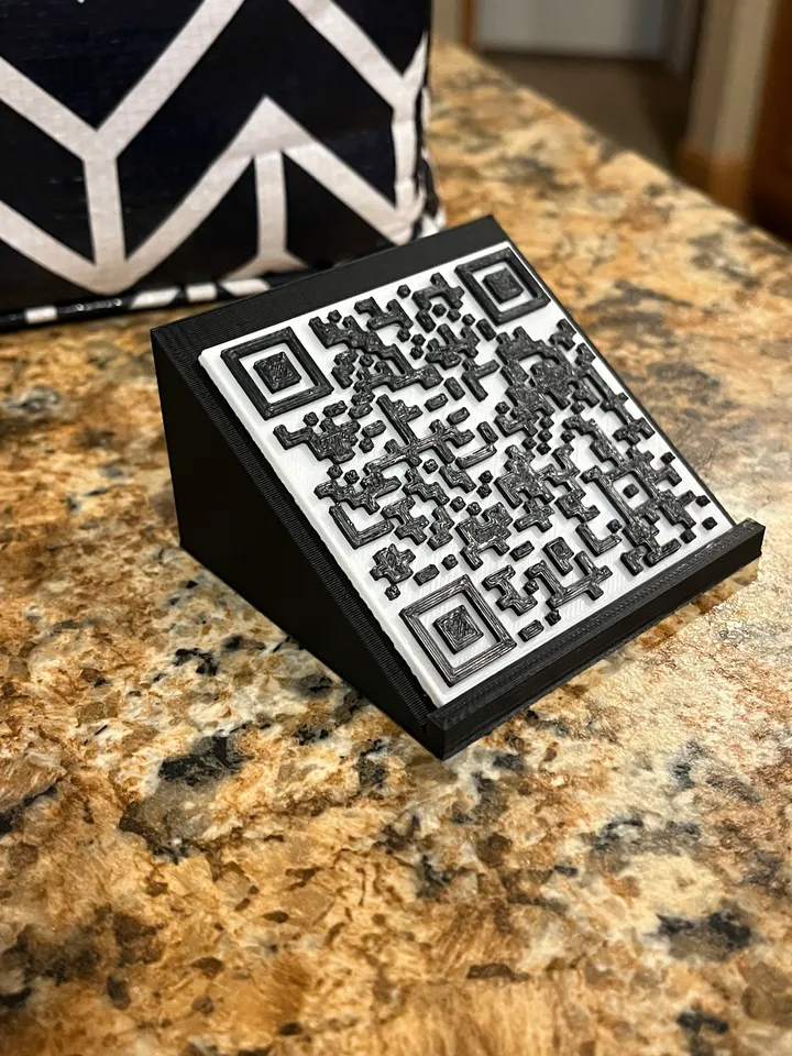 Customizable Wi-Fi QR code by Kaleb08 | Download free STL model ...