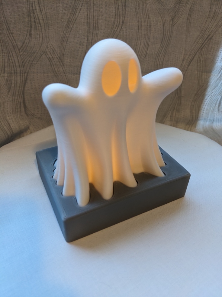 Ghost Booh Stand by Bearded Printer | Download free STL model ...