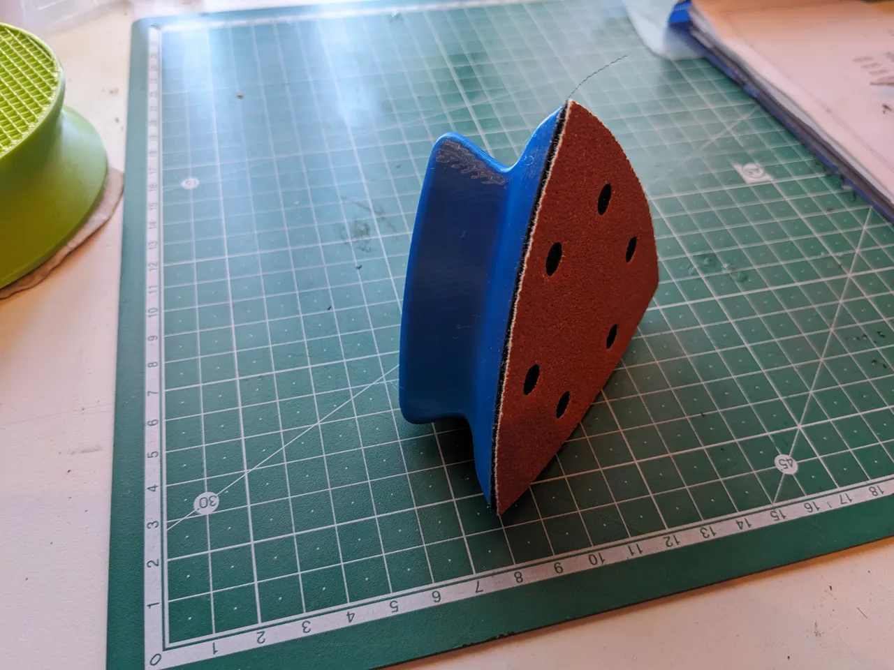 Sanding Block for Delta/Detail Sander Disks by René_CNC | Download free ...