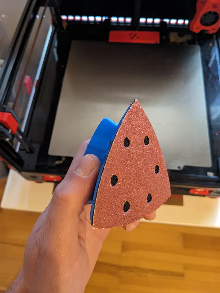 Sanding Block for Delta/Detail Sander Disks by René_CNC | Download free ...