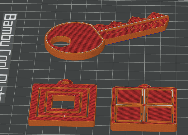 key chains 3x by Gabriels 3D models | Download free STL model ...