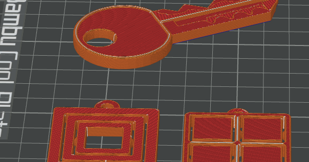 key chains 3x by Gabriels 3D models | Download free STL model ...