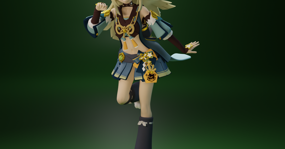 Kirara from Genshin Impact + Box form by FunserviceStl | Printables Store