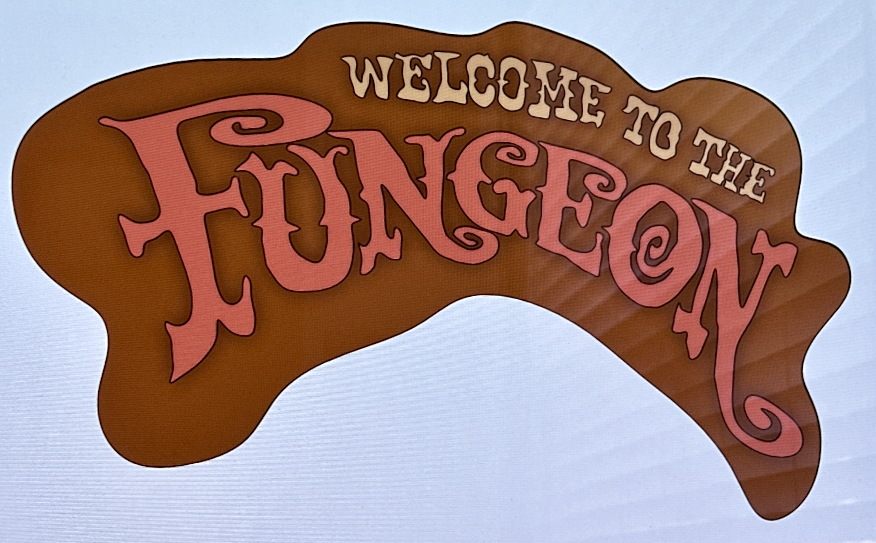 Welcome to the FUNGEON Sign inspired by Wreck It Ralph Movie by Psi ...