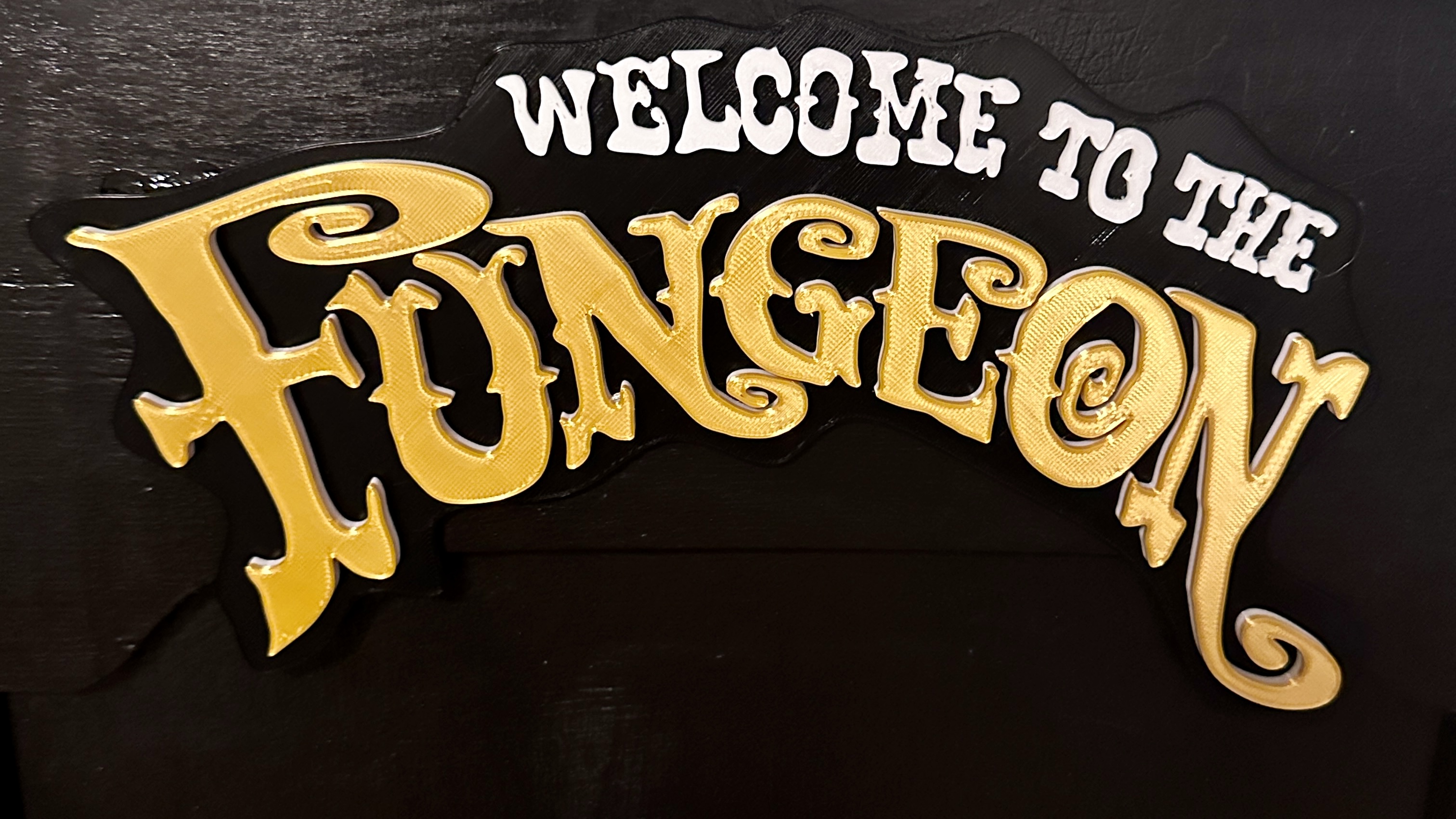 Welcome to the FUNGEON Sign inspired by Wreck It Ralph Movie by Psi ...