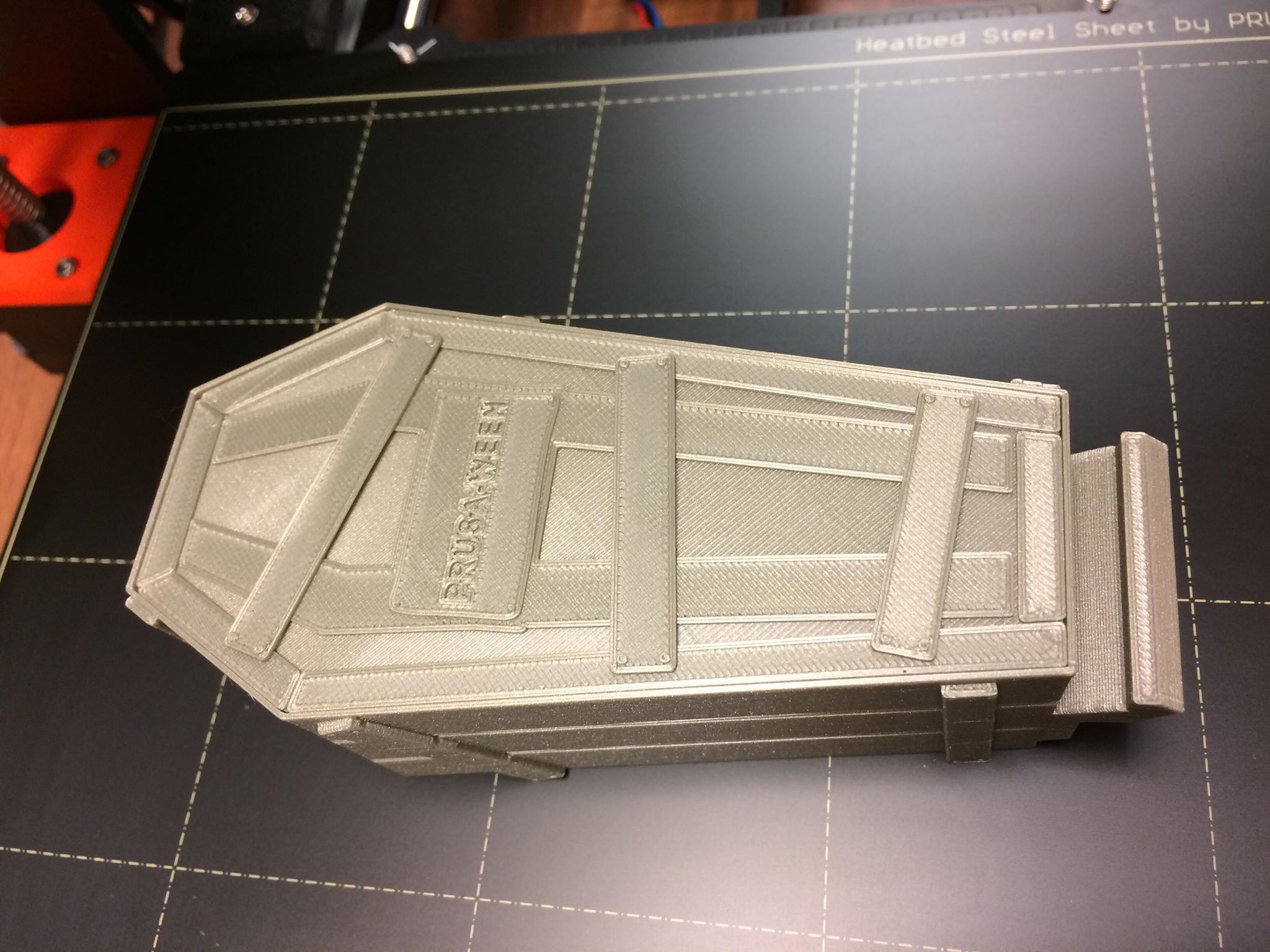 Prusa MK3 - PRUSA-WEEN Coffin Side Box by HMA Creative | Download free ...