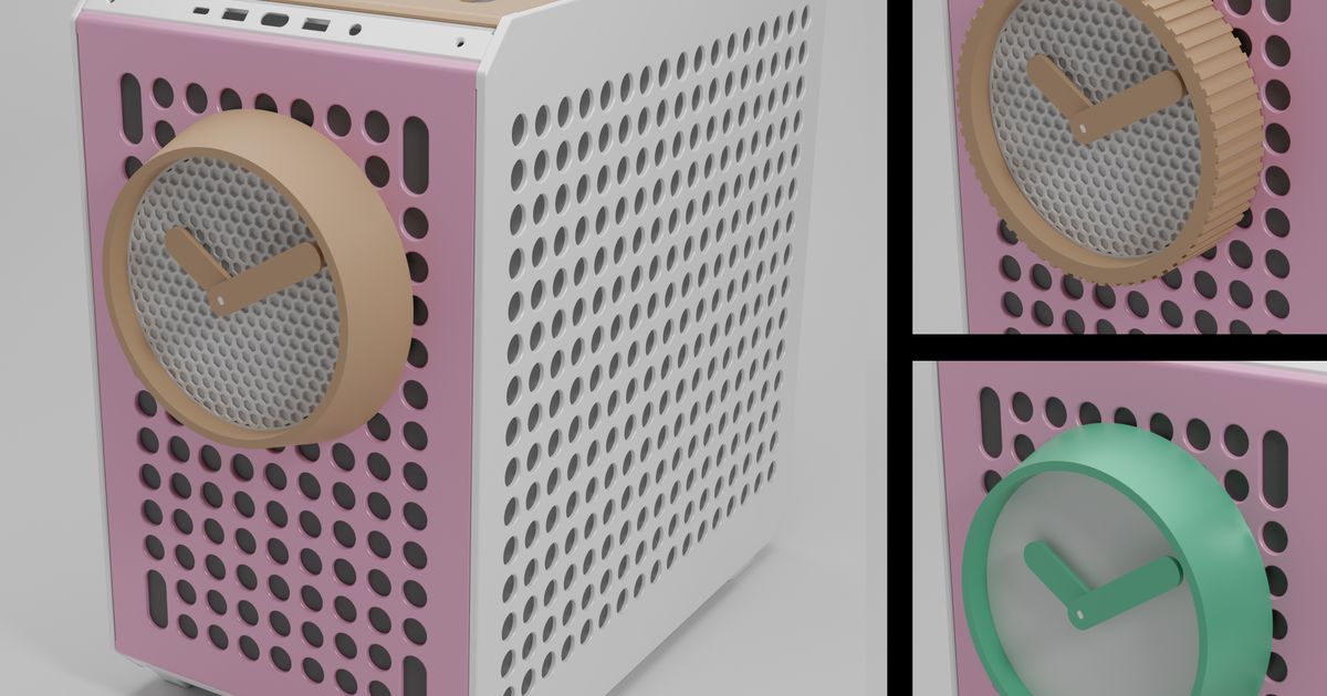 Qube 500 Modular Clock by Bram Elema | Download free STL model ...