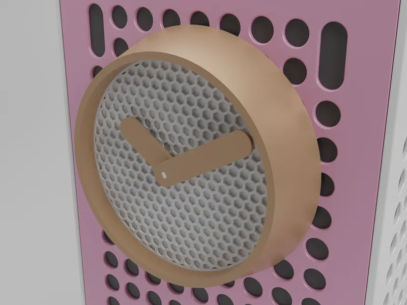 Qube 500 Modular Clock by Bram Elema | Download free STL model ...