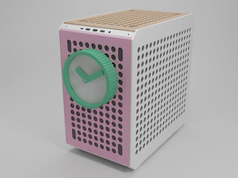 Qube 500 Modular Clock by Bram Elema | Download free STL model ...