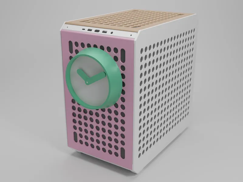 Qube 500 Modular Clock by Bram Elema | Download free STL model ...