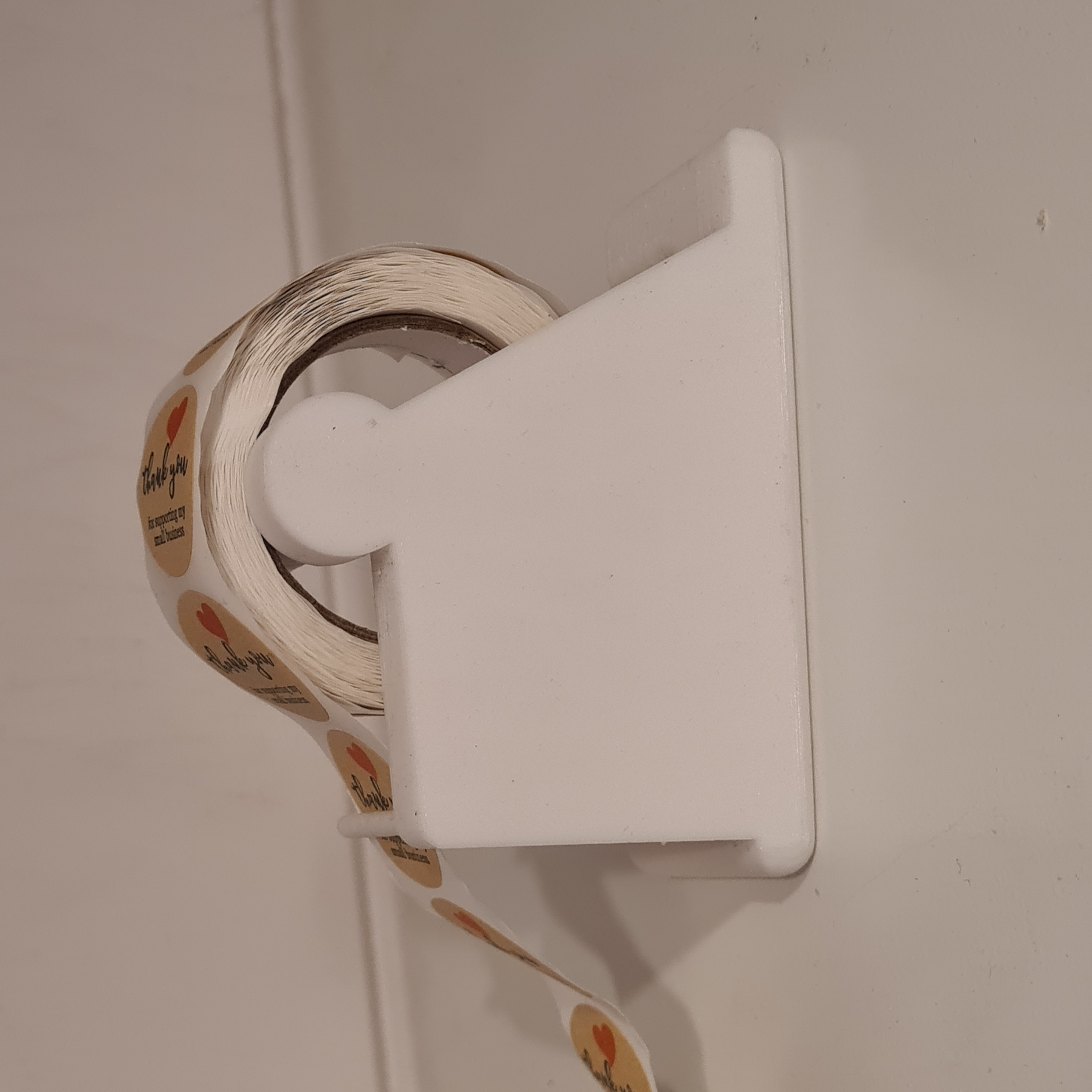 Sticker Roll Holder with Easy Peal 1 Inch Round 2.5cm by Paul S ...