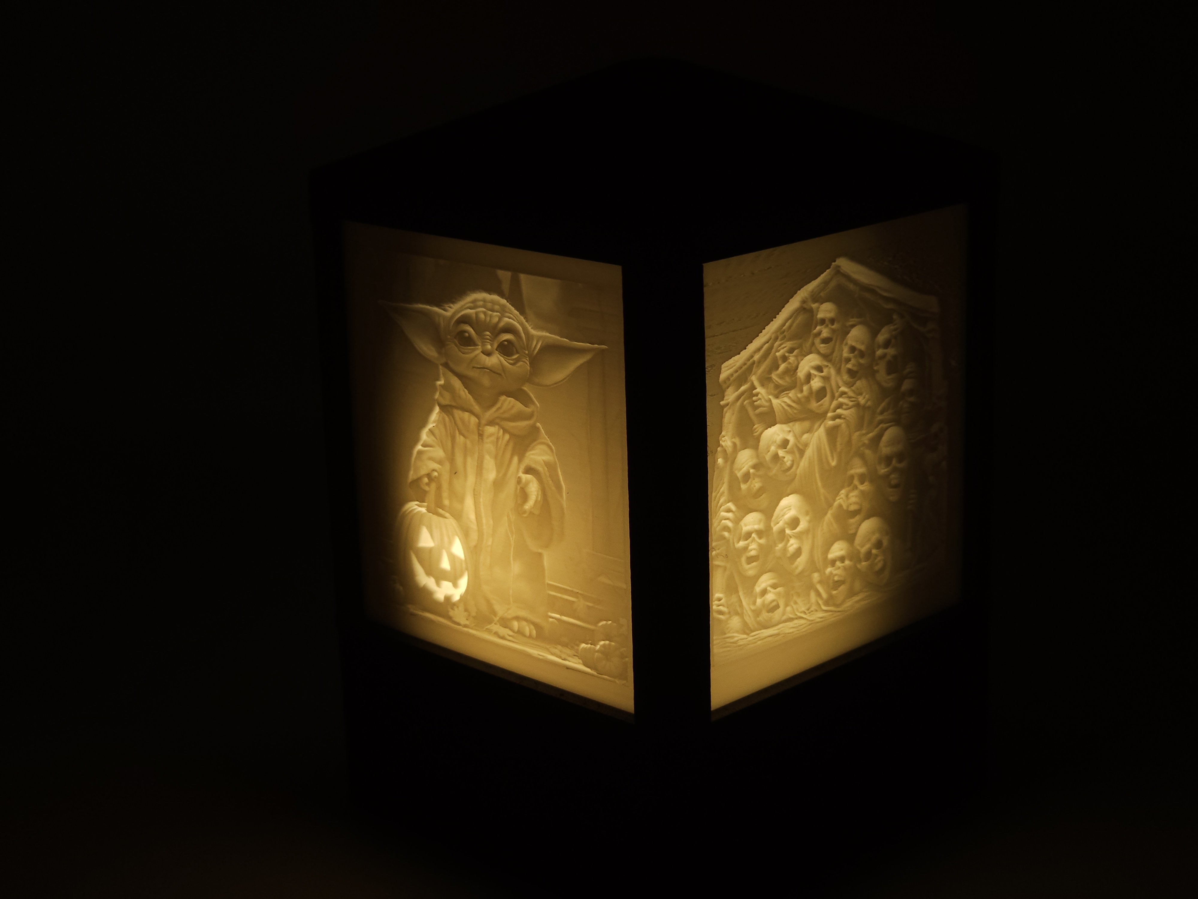 The Tealight Morph-o'-Lantern (Swappable panels) by KardesDesign ...