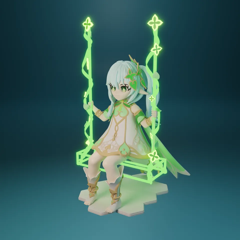 Nahida from Genshin Impact by FunserviceStl | Download free STL model ...