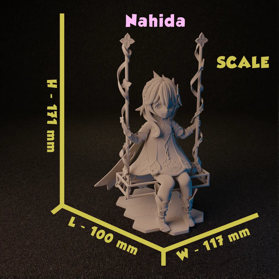Nahida from Genshin Impact by FunserviceStl | Download free STL model | Printables.com
