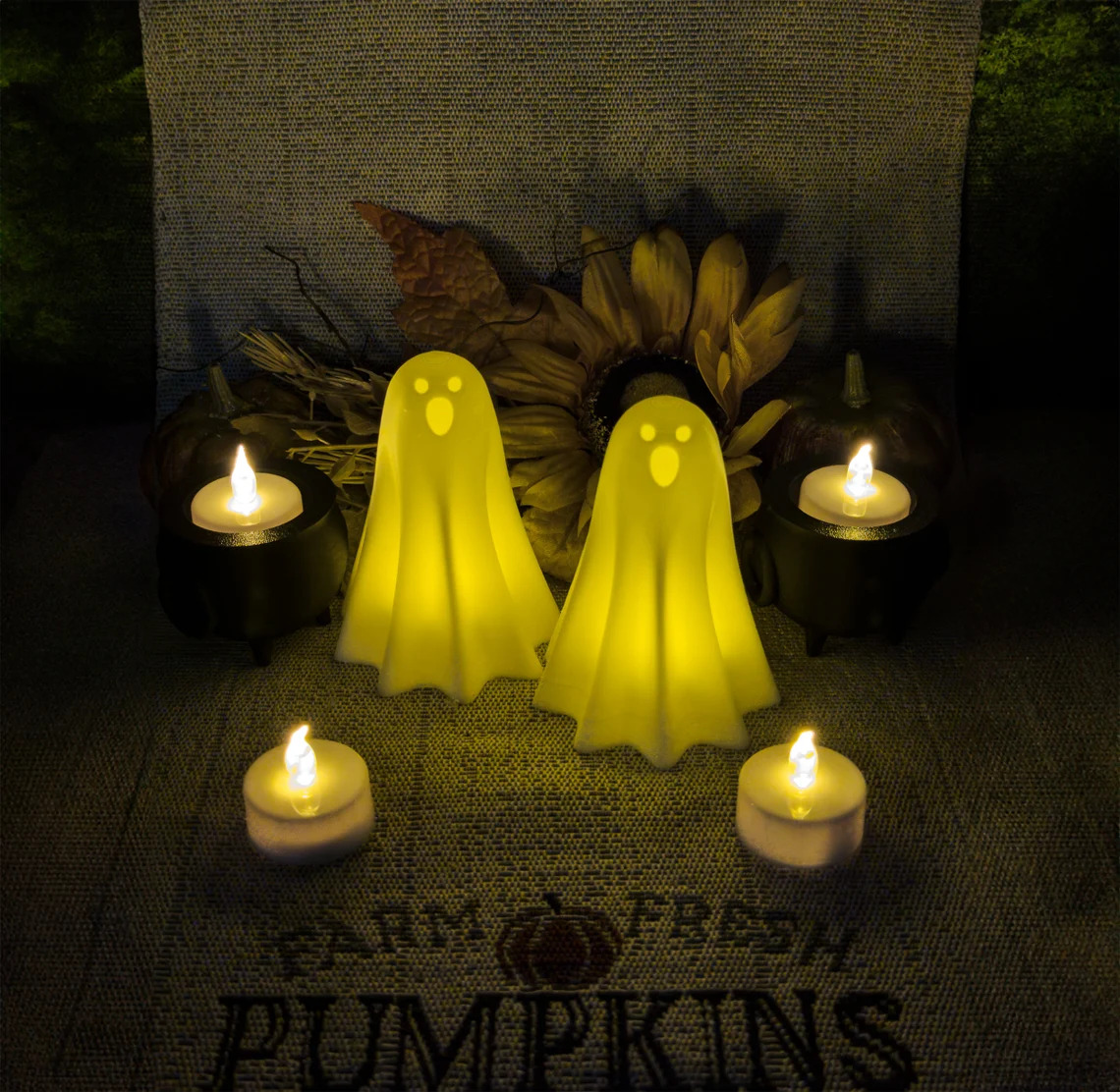 Spooky Tea Light Ghost by DeBeard | Download free STL model ...